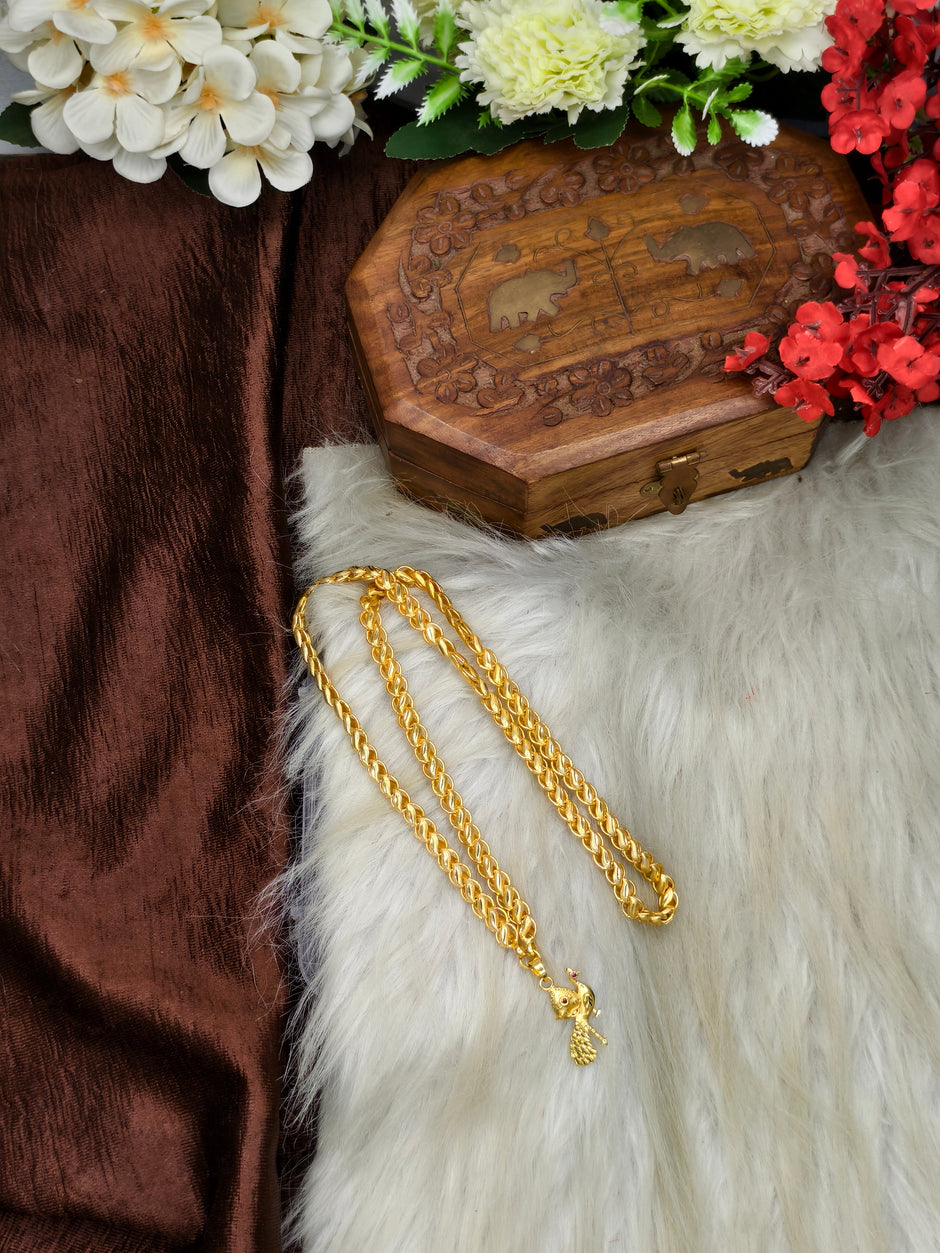 Muguran Doller Chain – Sindhu Gold Covering