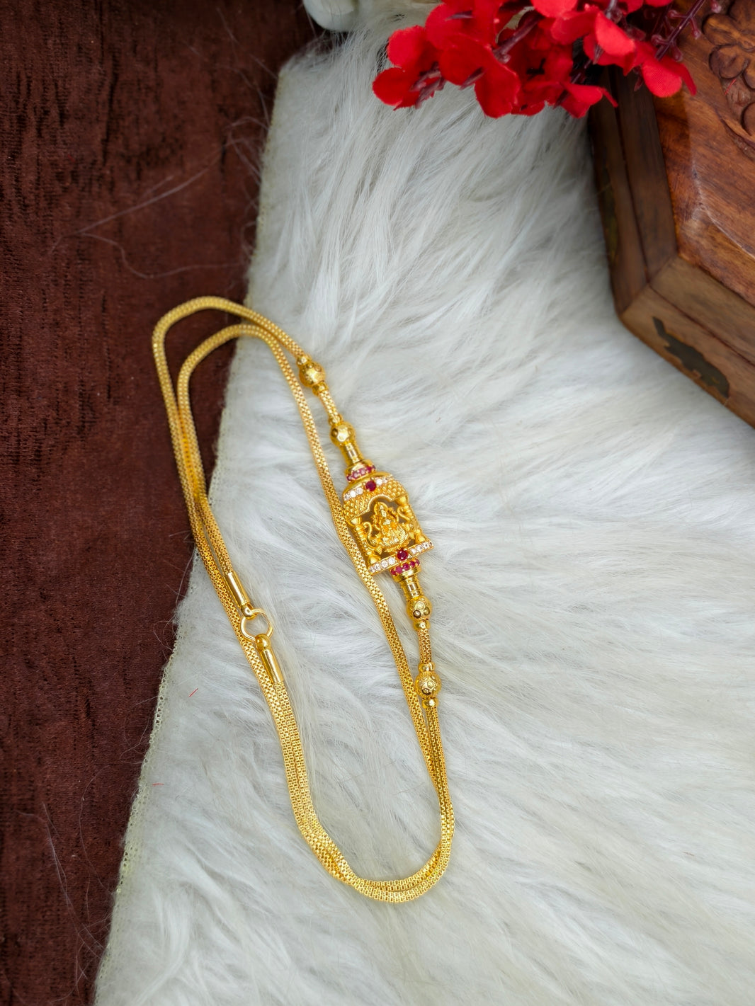 Mugappu chain – Sindhu Gold Covering