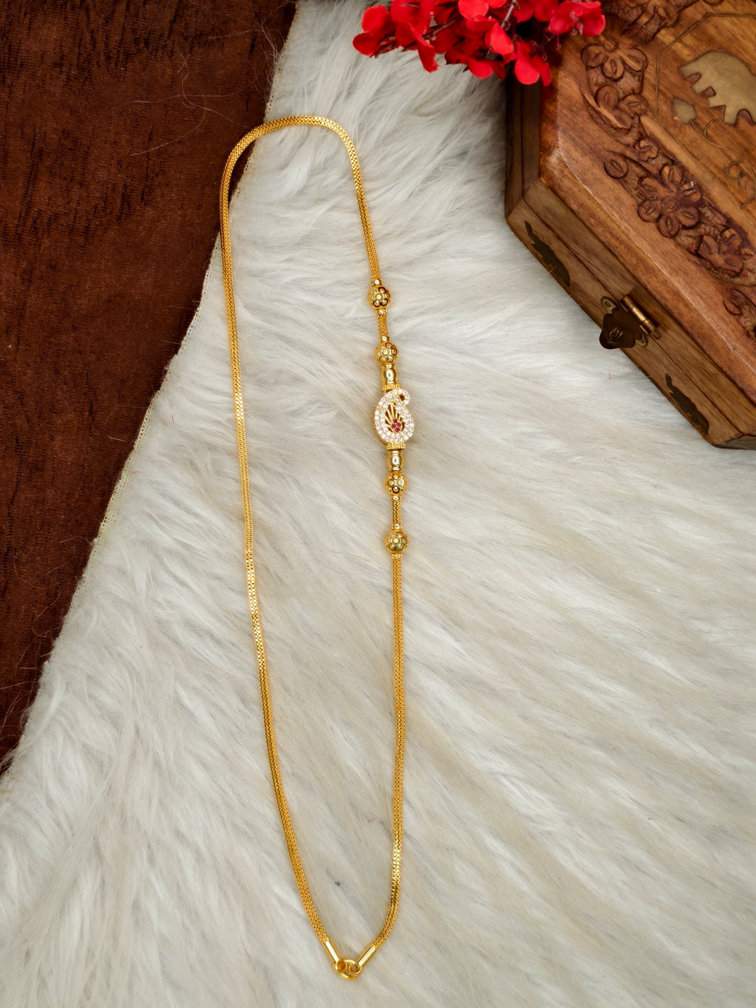 Mugappu chain – Sindhu Gold Covering