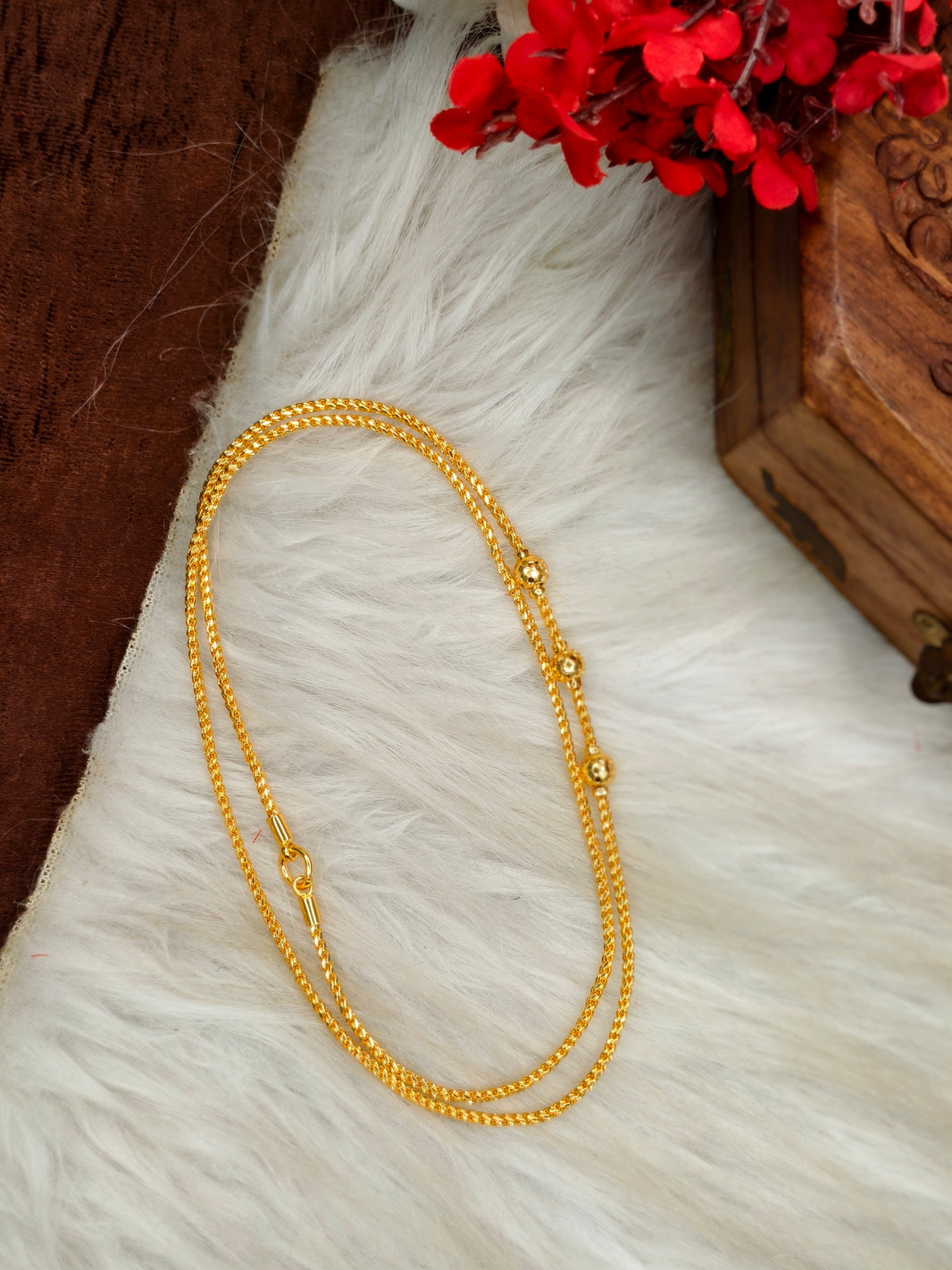 Mugappu chain – Sindhu Gold Covering