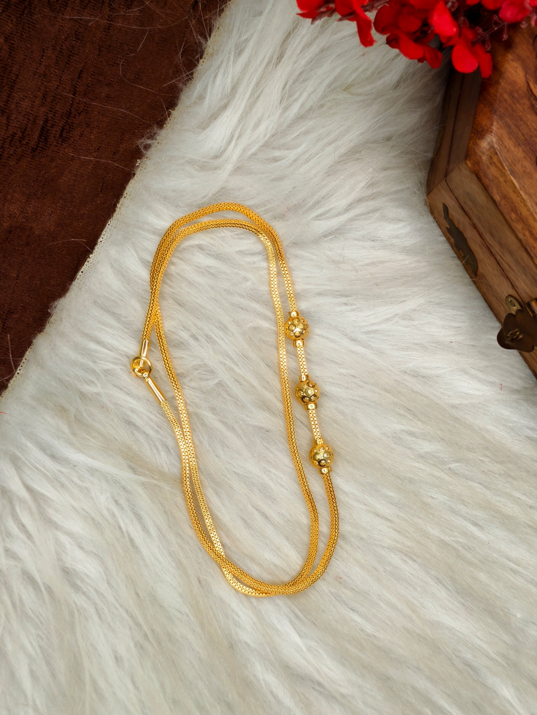 Mugappu chain – Sindhu Gold Covering