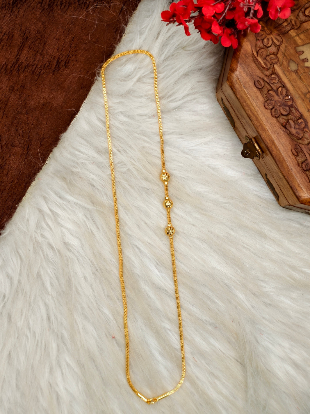 Mugappu chain – Sindhu Gold Covering
