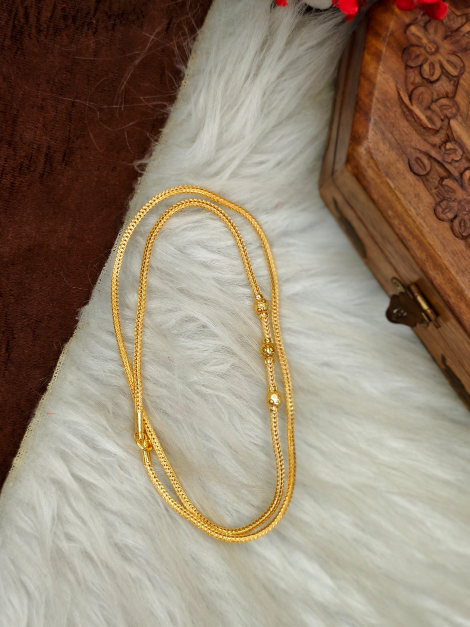 Mugappu chain – Sindhu Gold Covering